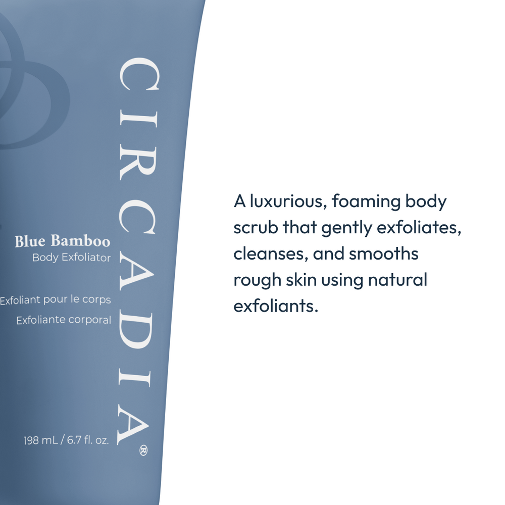 Blue Bamboo Body Exfoliator | CIRCADIA