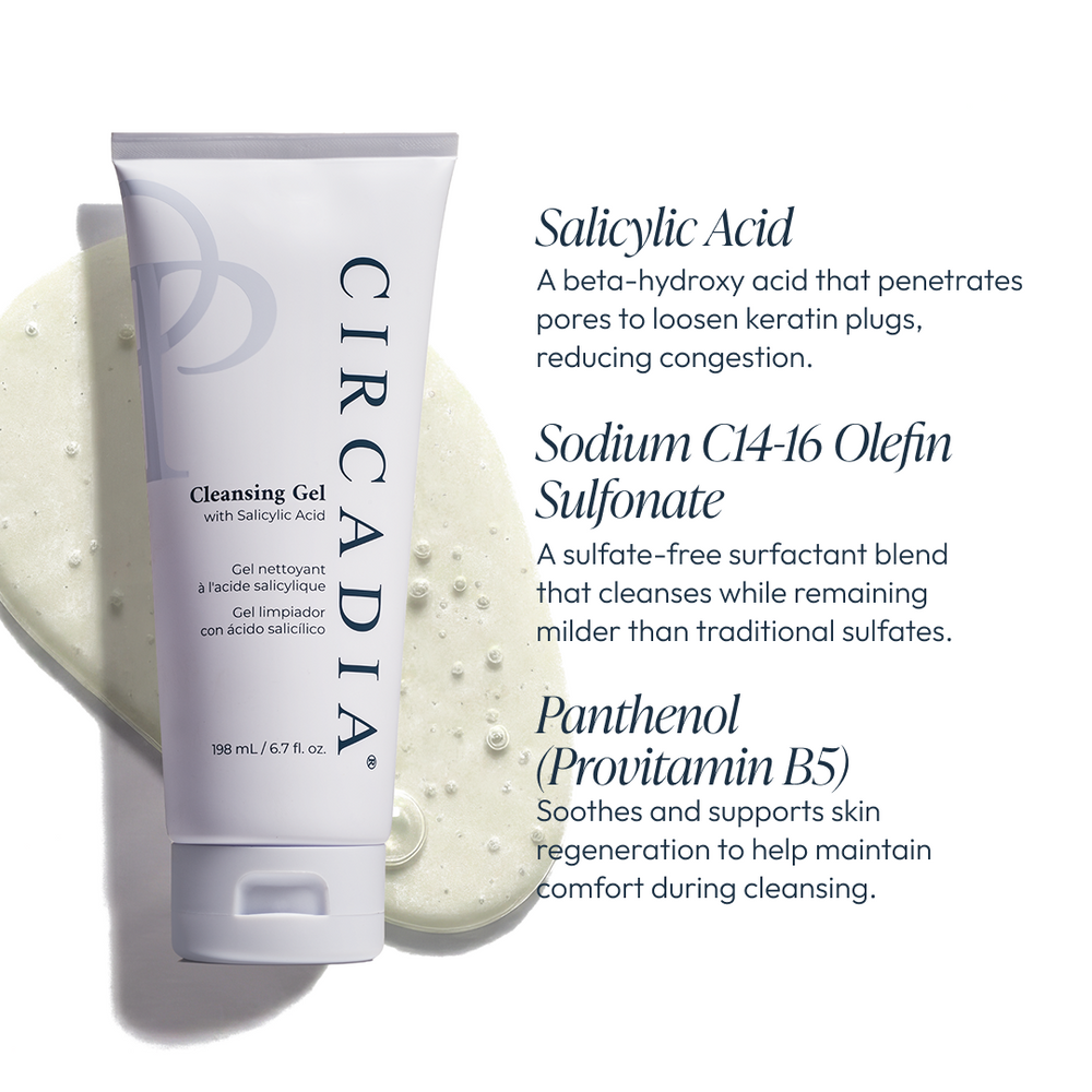 Cleansing Gel with Salicylic Acid | CIRCADIA