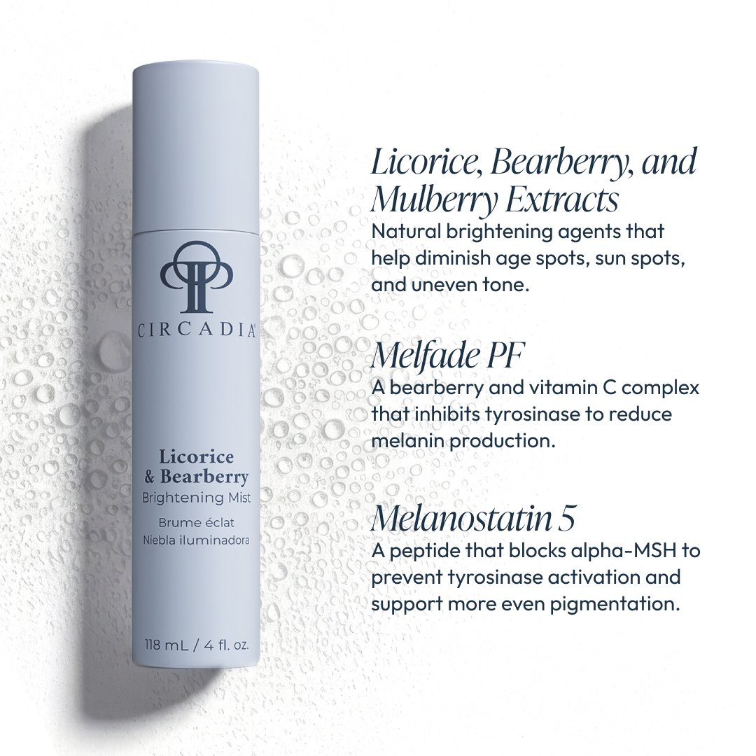 Licorice & Bearberry Brightening Mist | CIRCADIA