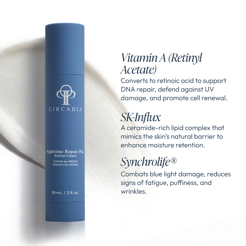 Nighttime Repair Plus Retinol Cream | CIRCADIA
