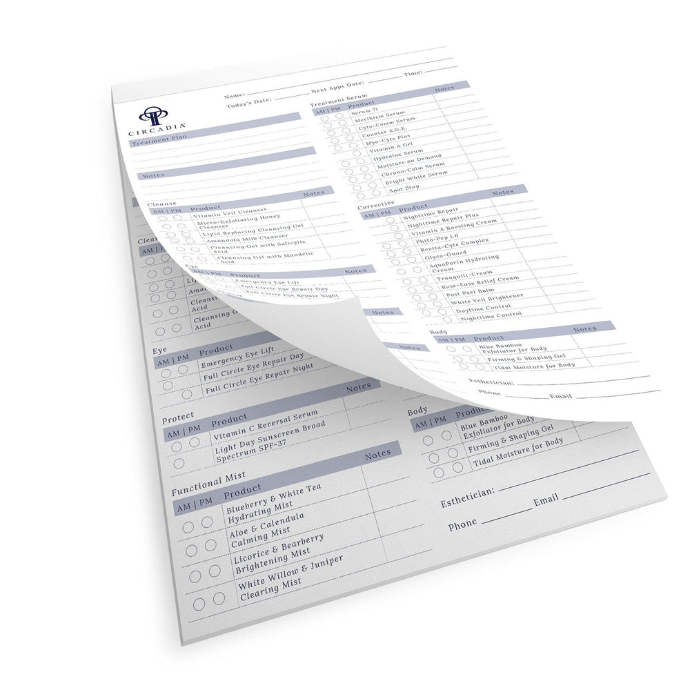 Retail Regimen Pad | CIRCADIA